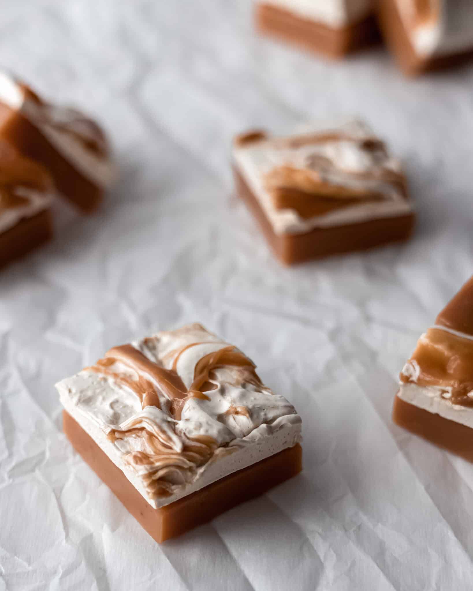Caramel macchiato caramel marshmallows - One Sweet Mama