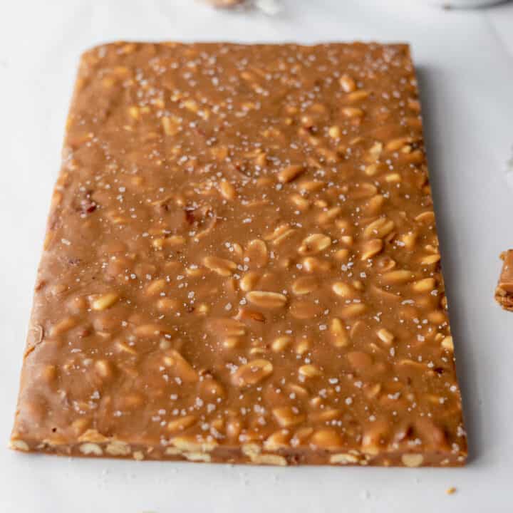 Caramel peanut candy (recipe and video) - One Sweet Mama