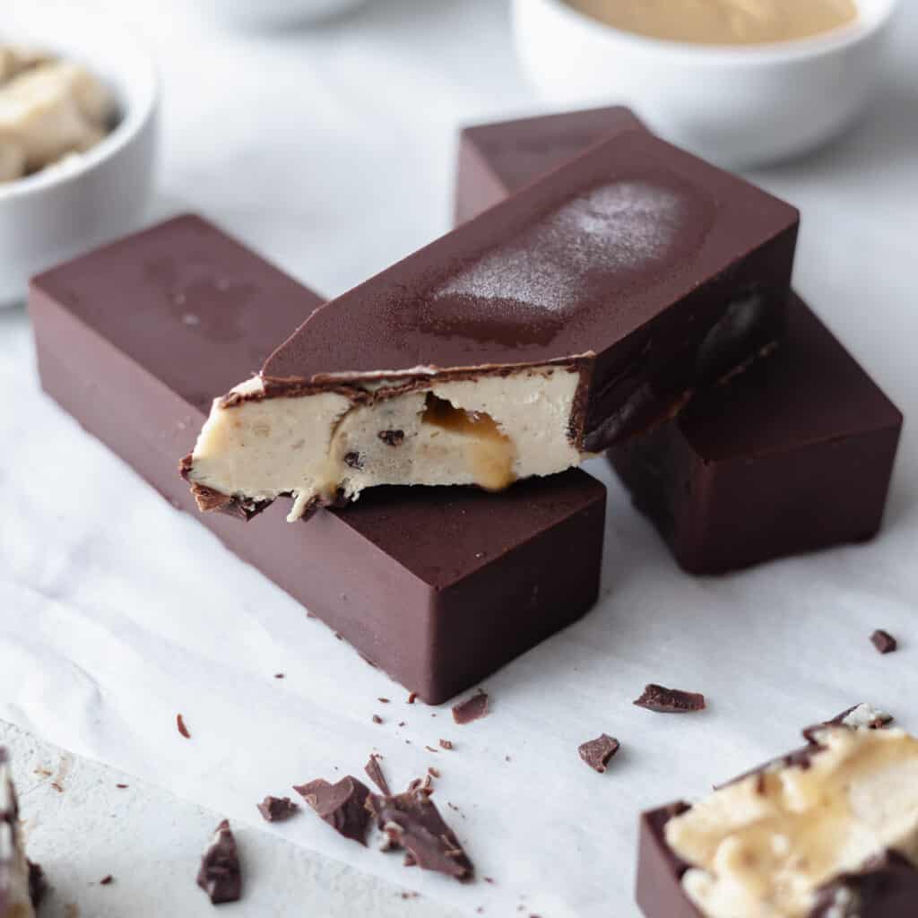 Easy Homemade Ice Cream Bars - One Sweet Mama