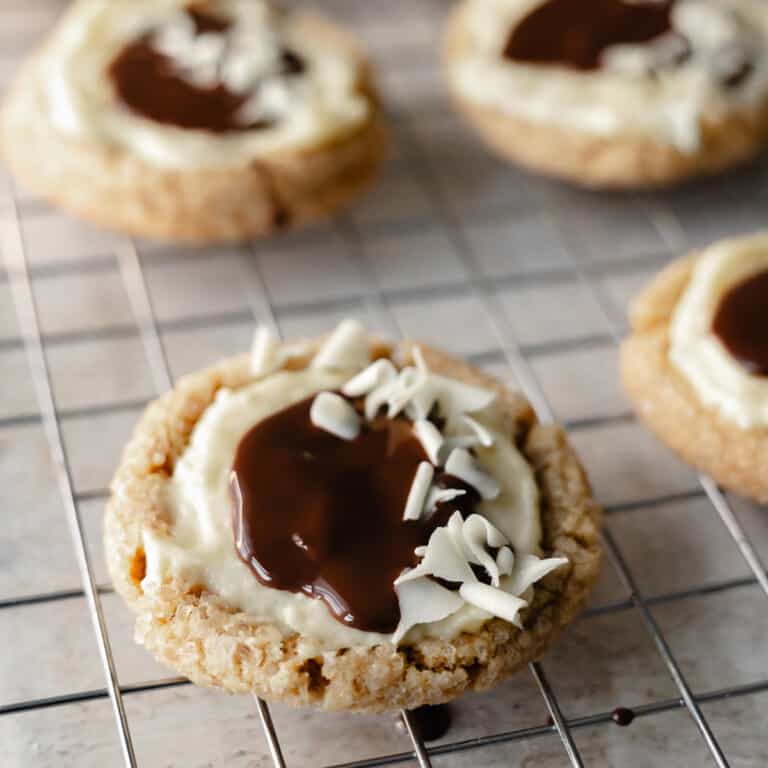 Boston Cream Filled Cookies - One Sweet Mama